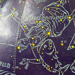 Rare Celestial Globe Constellations Astrology Mythology Sixties Rand ...
