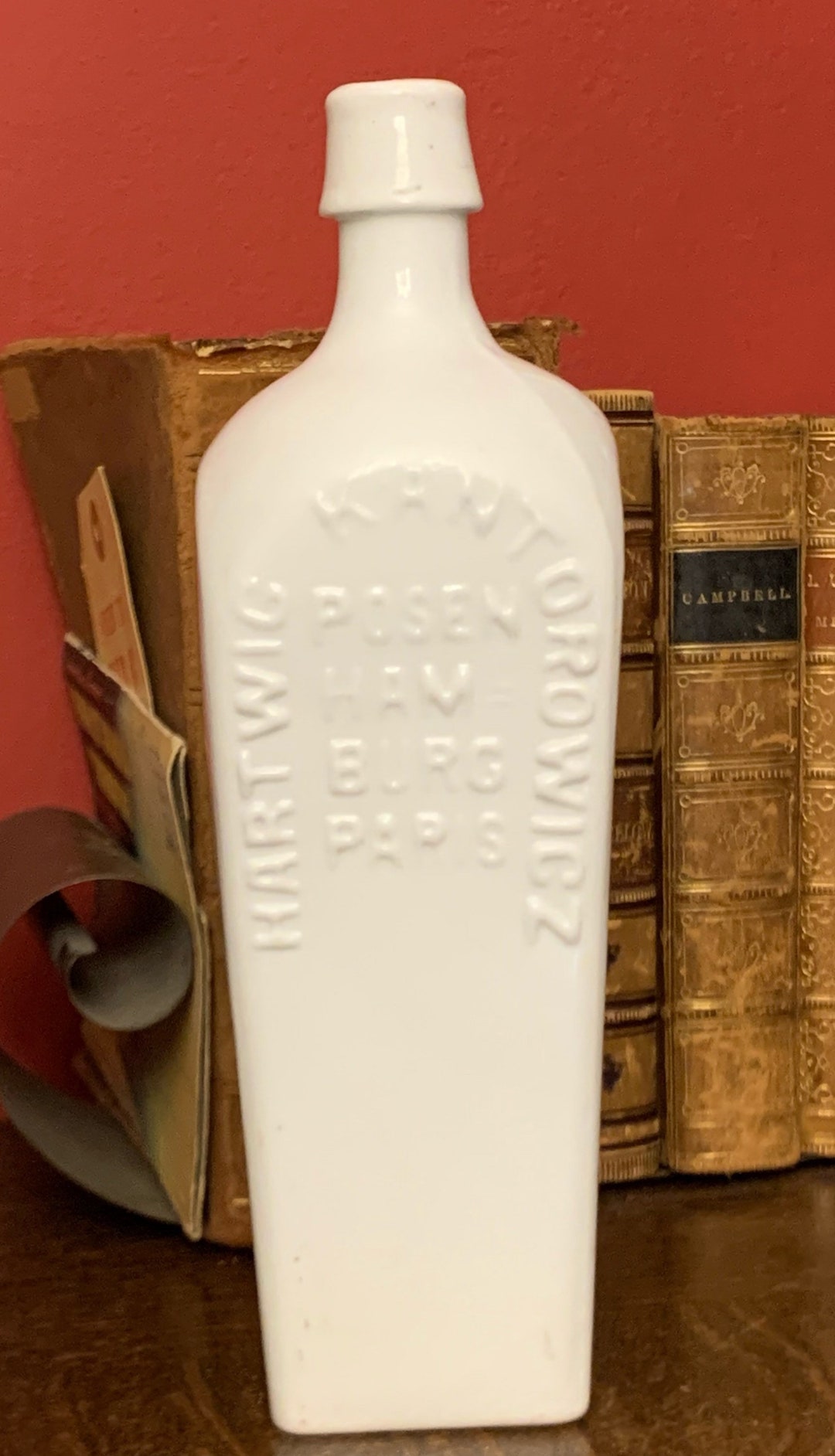 Rare Bitters Bottle - Hartwig Kantorowicz - White - Hamburg - Paris ...