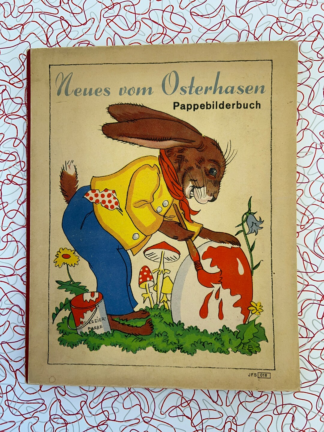Easter Book - German - Neues Vom Osterhasen - Pappebilderbuch - Rare ...