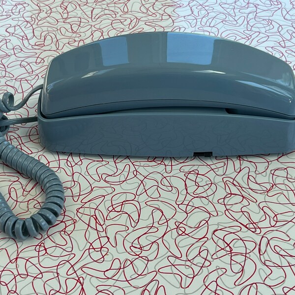 Blue Telephone - Etsy