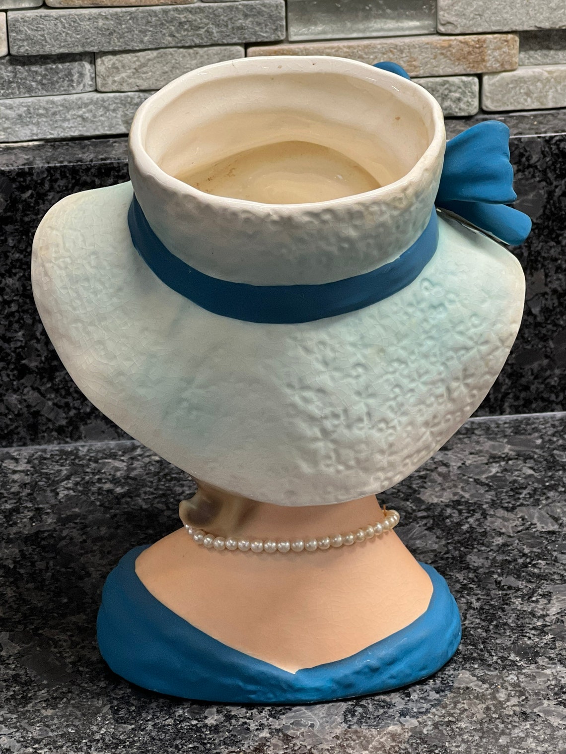 Relpo Head Vase - K1679 - Large - Rare - Hat - MCM - Collectible ...