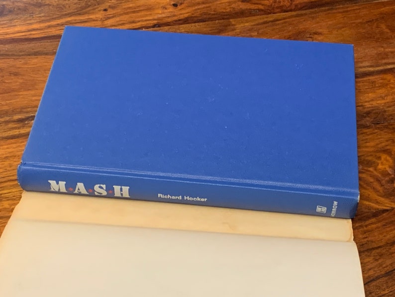 Mash Hardcover 1968 Book Novel Fiction Richard Hooker - Etsy