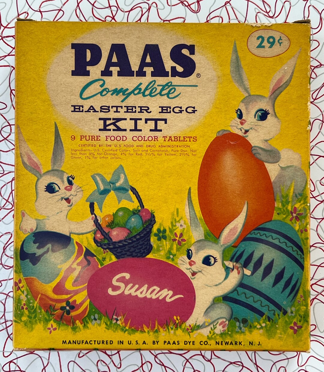 Paas Easter Kit - Egg Dyeing - Coloring Set - Original Boxes - Decor ...