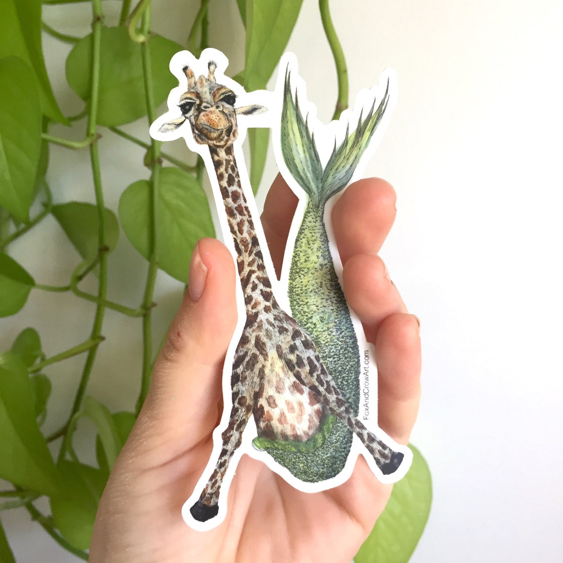Mermaid Stickers / Mermaid / Cow / Hippo / Mythical Creature / Mermaid ...