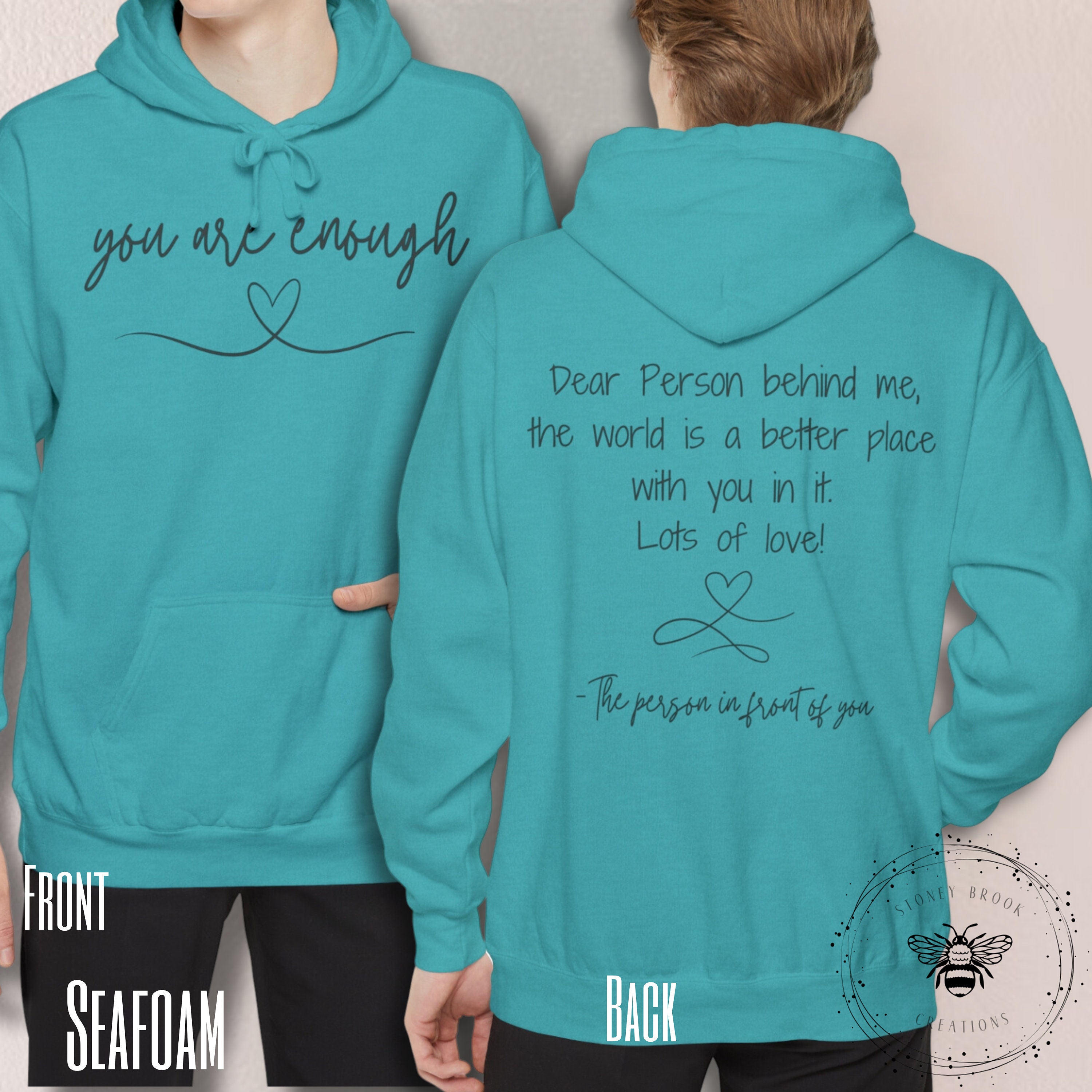 Dear Person Behind Me Comfort Colors Hoodie Sweatshirt You - Etsy