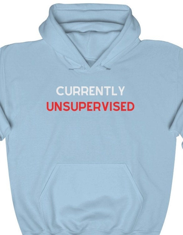 Fun Hoodie Currently Unsupervised Men's Gift Girls - Etsy