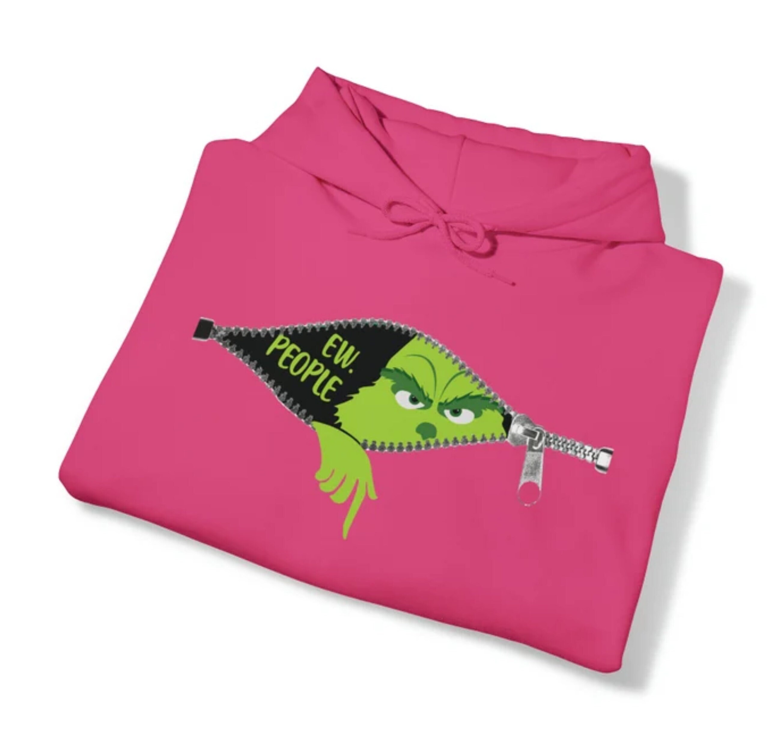 Ew People Grinch Hoodie, Christmas the Grinch Hoodie, Christmas ...