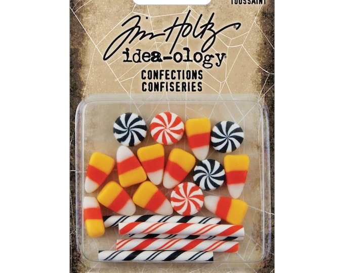 Tim Holtz Idea-ology Confections, 20 Pieces, Halloween Crafts ...