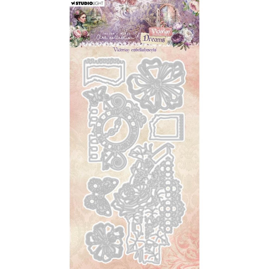 Studio Light Jenine's Mindful Art Cutting Die: Nr. 782, Victorian ...