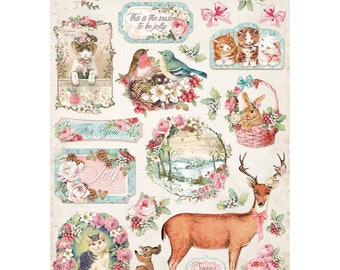 Deer Rice Paper - Etsy