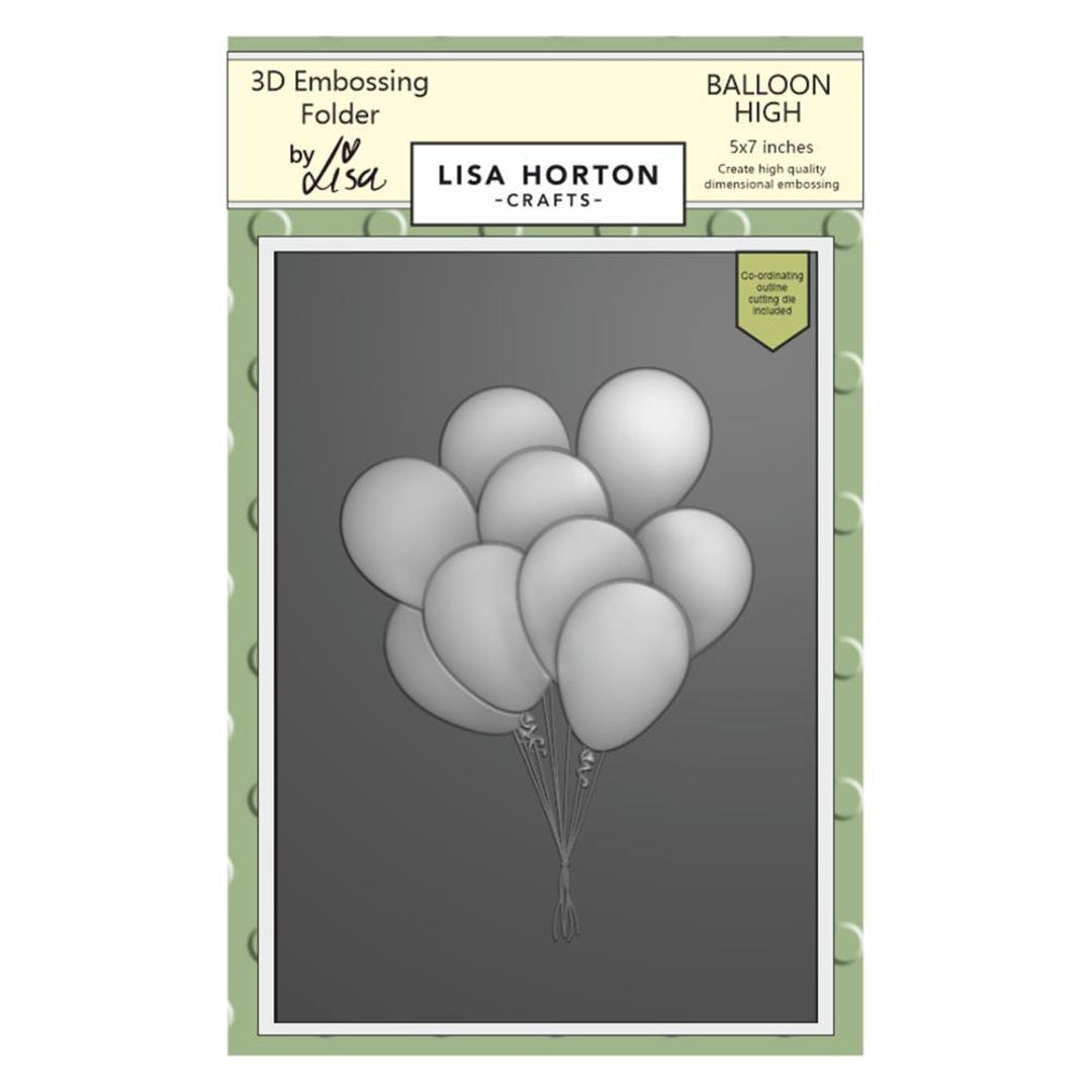 Lisa Horton Crafts Embossing Folder: Balloon High (LHCEF096) - Etsy
