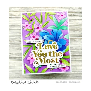 Pinkfresh Studio A2 Cling Rubber Stamp: Background, Blooming Peony ...