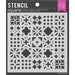 Hero Arts 6x6 Stencil: Decorative Tile Pattern 5A0027QG1GB1Q - Etsy