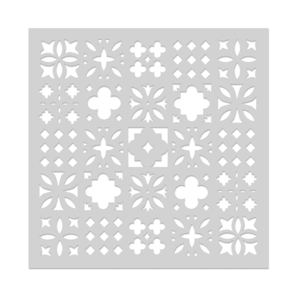 Hero Arts 6x6 Stencil: Decorative Tile Pattern 5A0027QG1GB1Q - Etsy