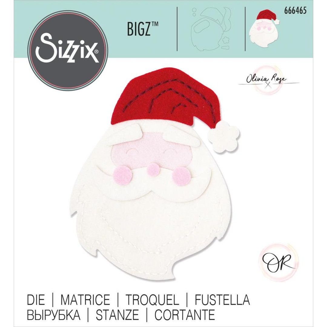 Sizzix Bigz Die: Santa Claus, by Olivia Rose 666465 - Etsy