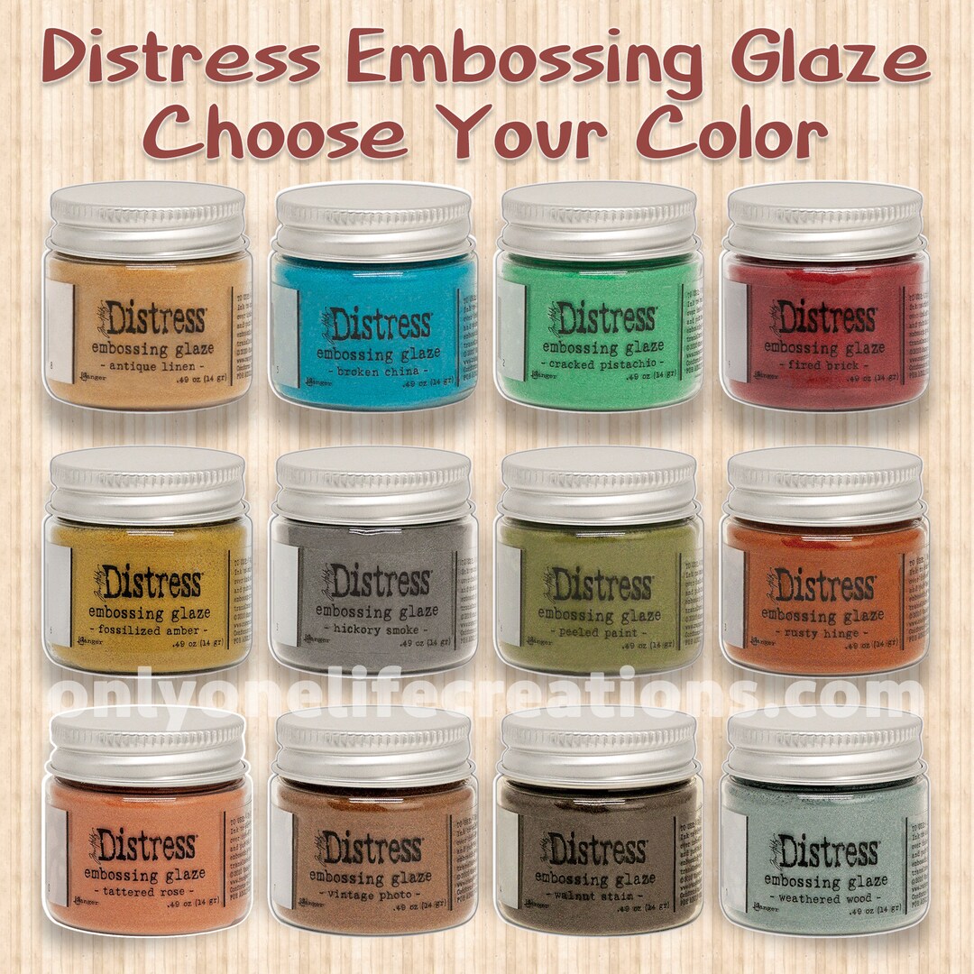 Tim Holtz Distress Embossing Glaze Choose Your Color january - Etsy