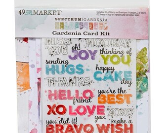 49 and Market SPECTRUM GARDENIA Card Kit SG23565 - Etsy