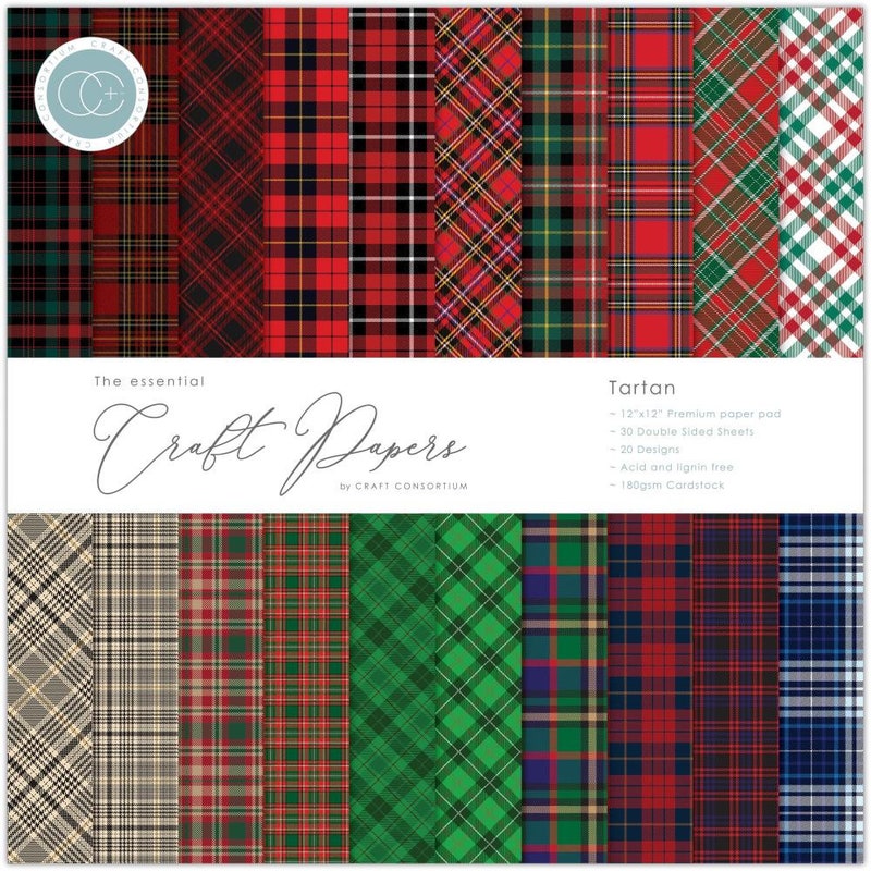 Tartan Paper - Etsy