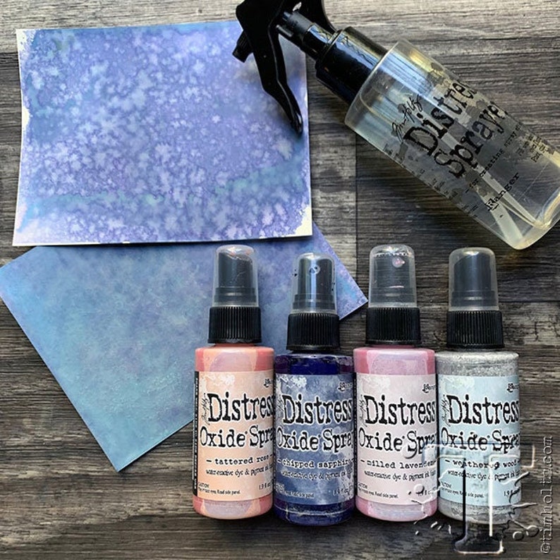 Tim Holtz Distress Oxide Sprays Set 4 sept '19 12 - Etsy