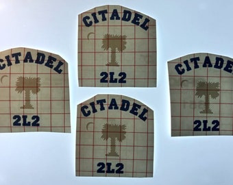 Citadel Bulldogs 4 Premium Vinyl Decal Licensed NCAA - Etsy