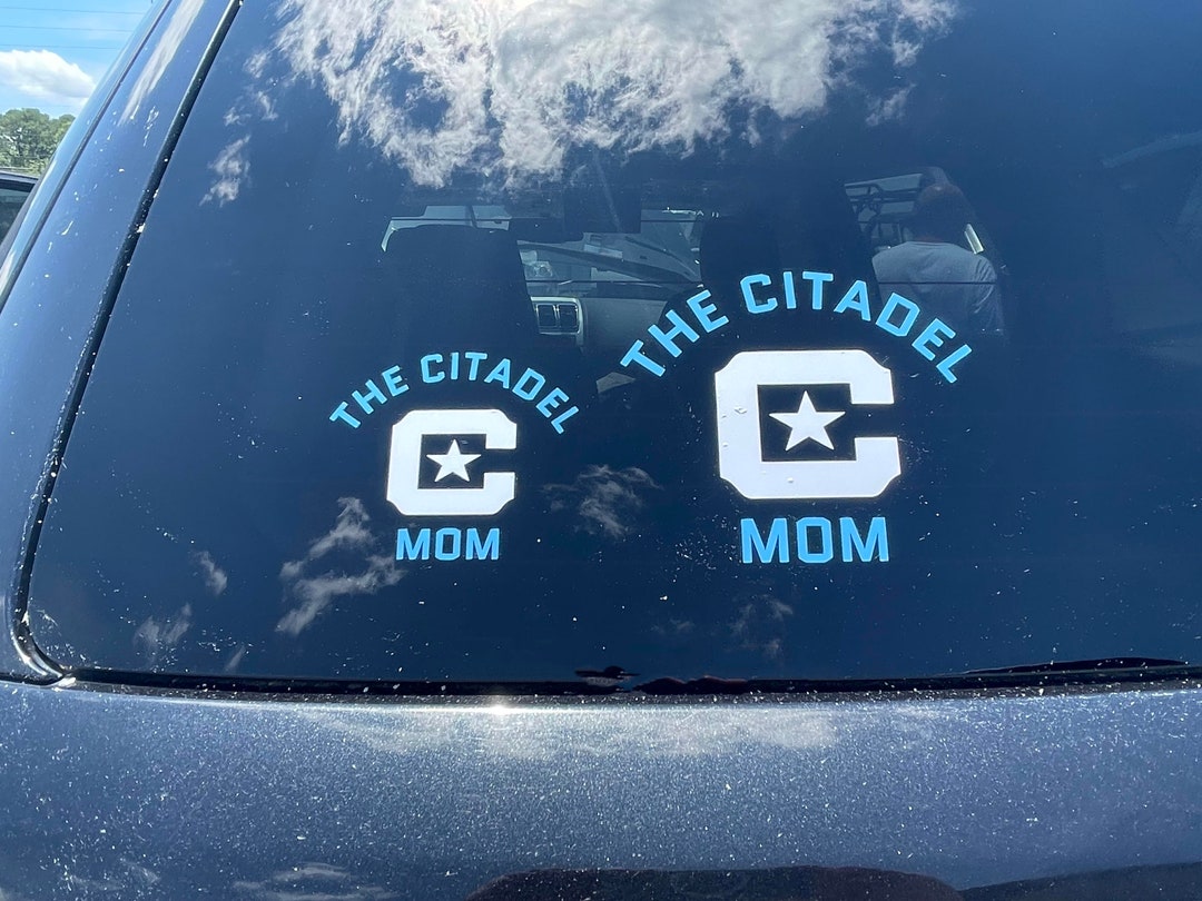The Citadel Mom, Dad, Family Sticker - Etsy