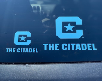 Citadel Bulldogs 4 Premium Vinyl Decal Licensed NCAA - Etsy
