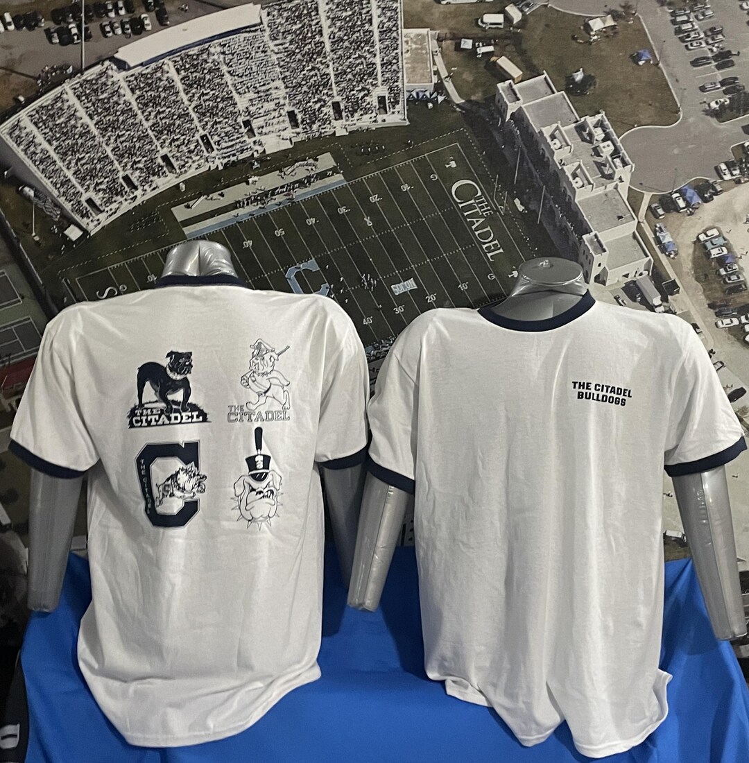 Many Faces of Spike - the Citadel Bulldogs Shirt - Etsy