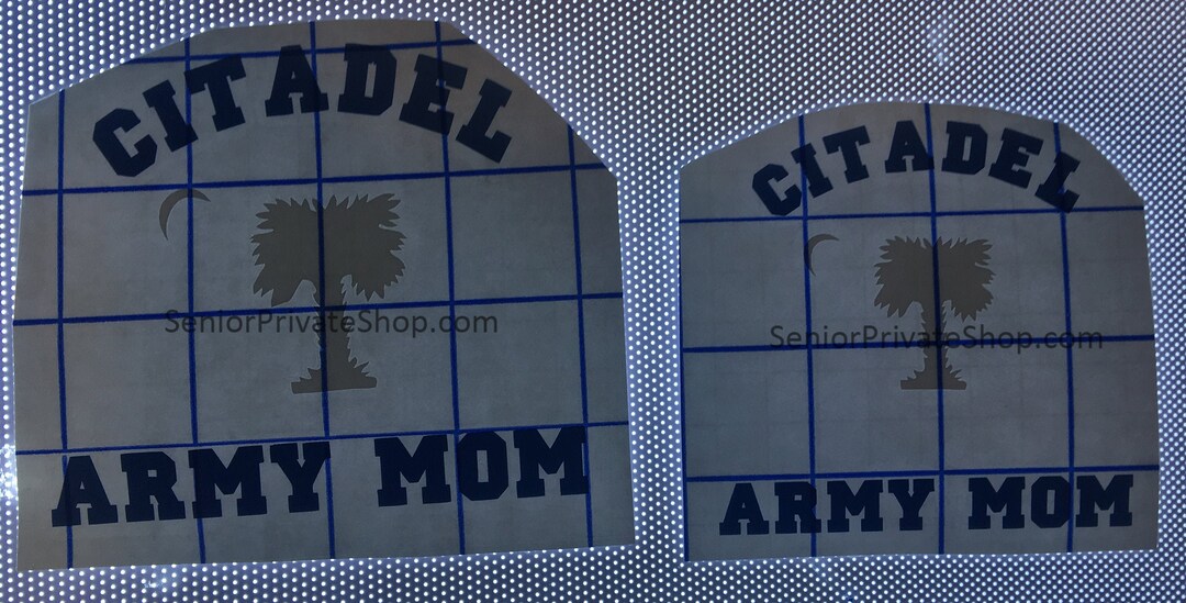 Citadel Military Mom Sticker - Etsy