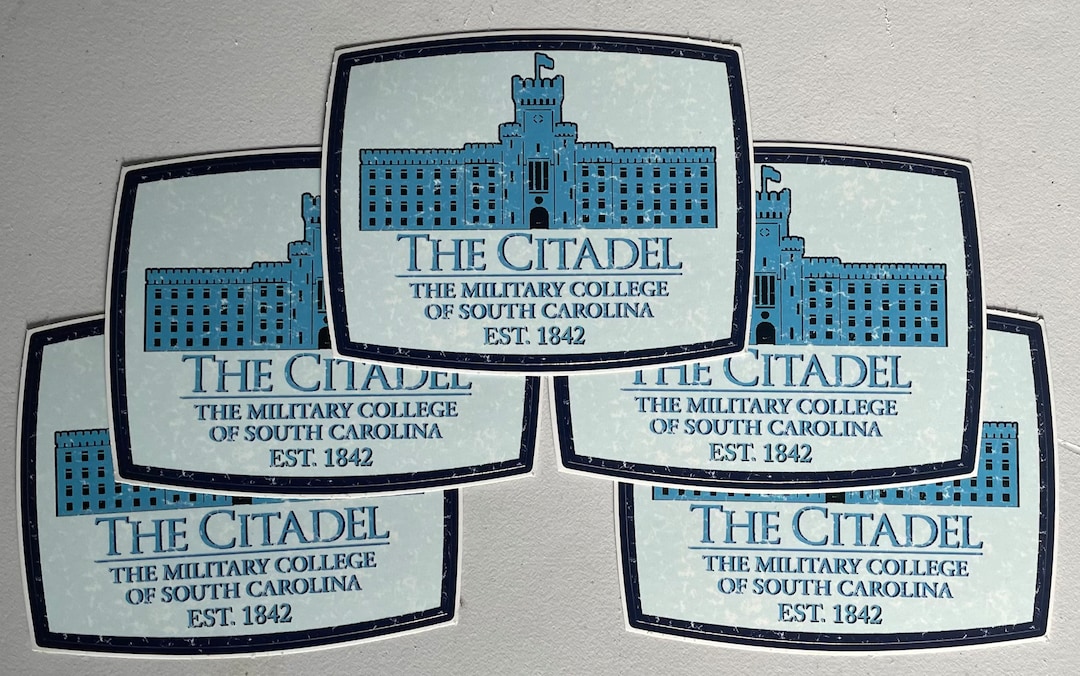 Weathered Citadel Sign Sticker - Etsy