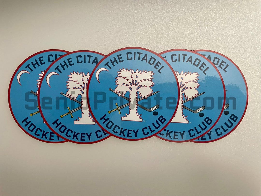 The Citadel Hockey Club Sticker - Etsy