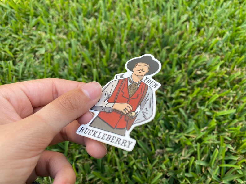 Im Your Huckleberry Sticker | Etsy