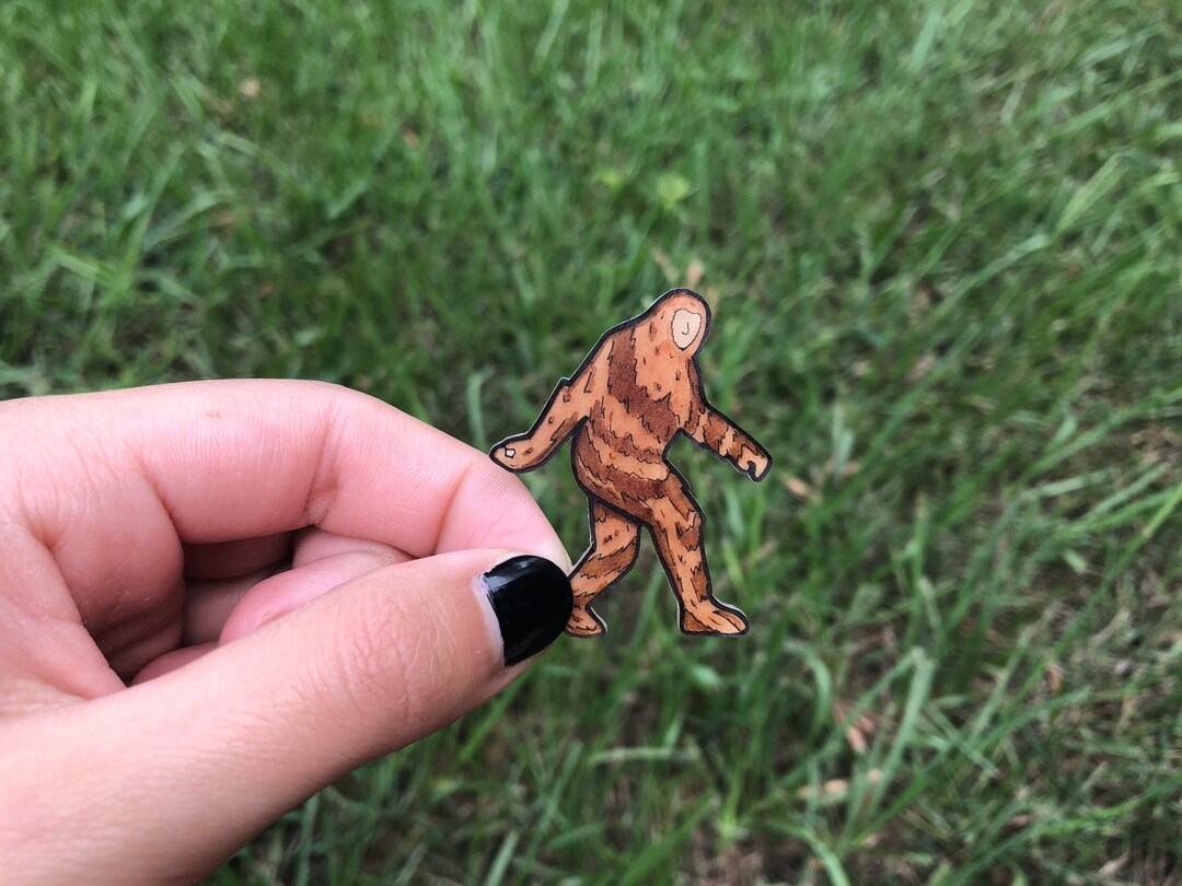 The Elusive Bigfoot Pin - Etsy