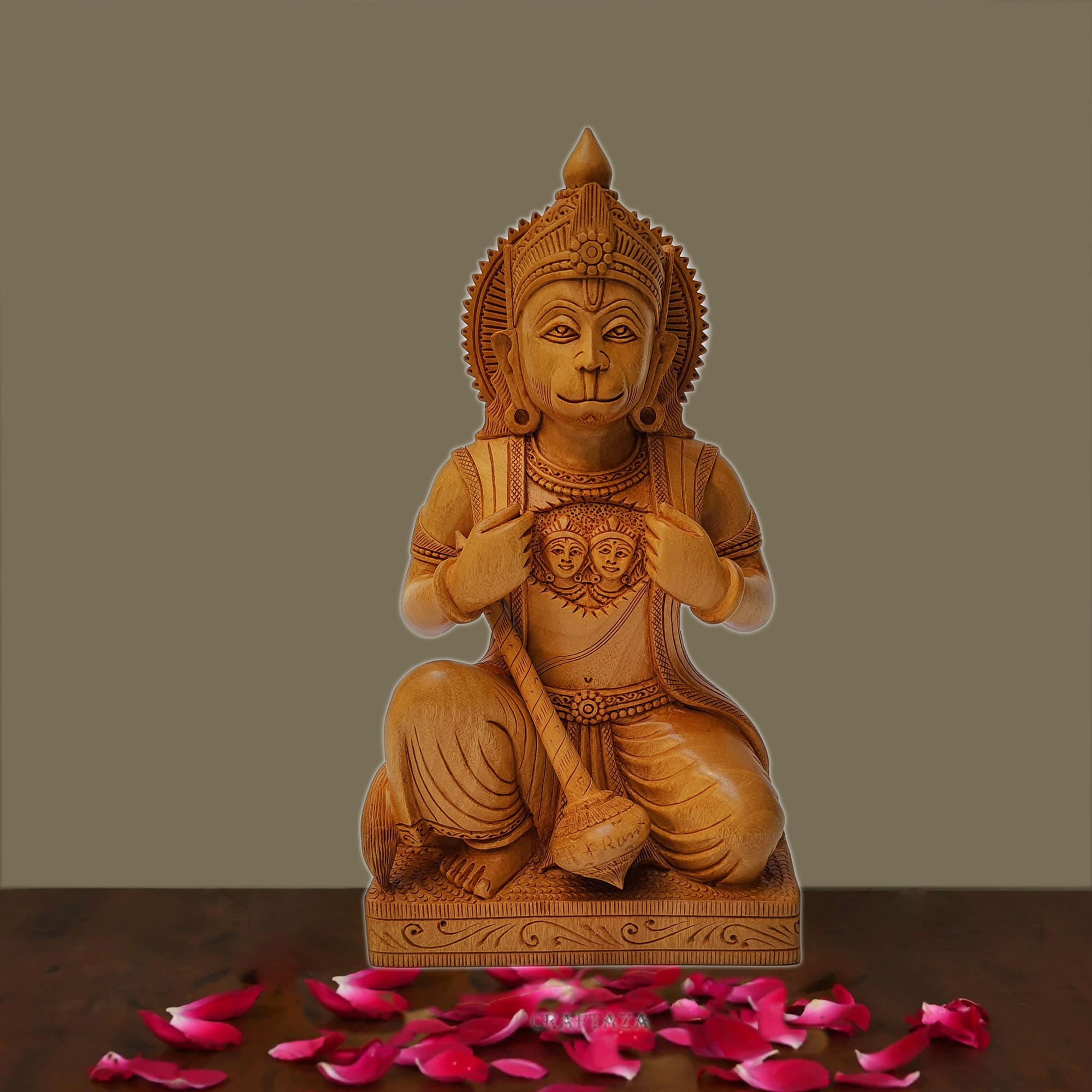 Hindu God Hanuman Statue