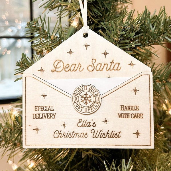 Dear Santa Ornament - Etsy
