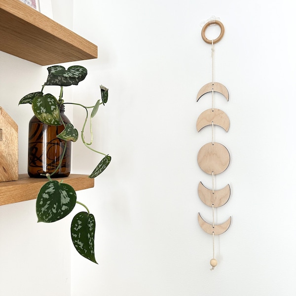 Moon Phase Wall Hanging - Etsy