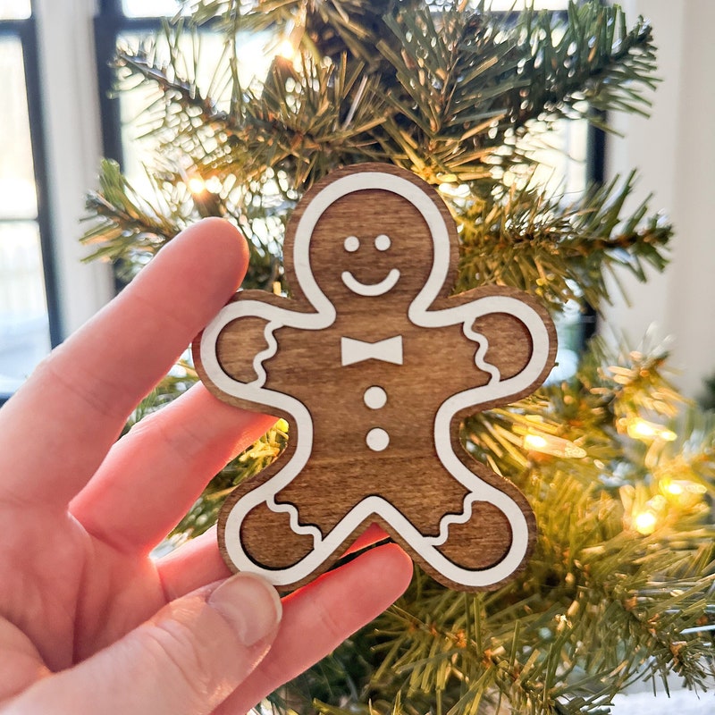 Wooden Gingerbread Man - Etsy