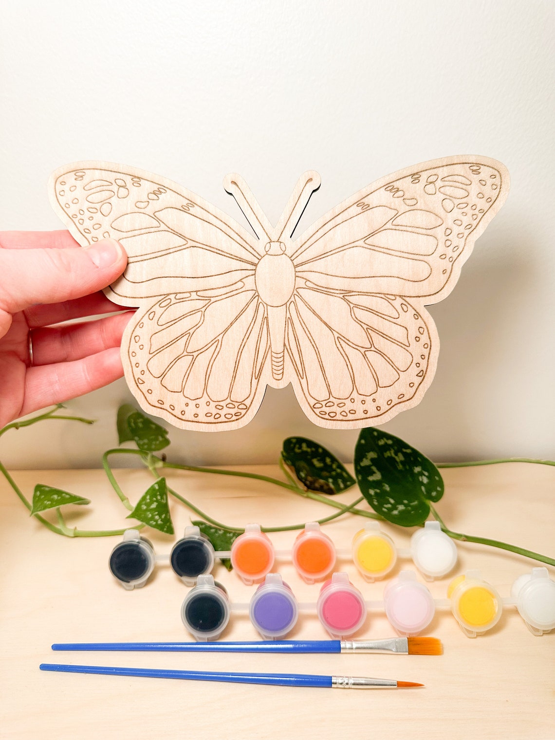 DIY Easter Butterfly Paint Kit, Gifts for Spring, Easter Spring Craft ...