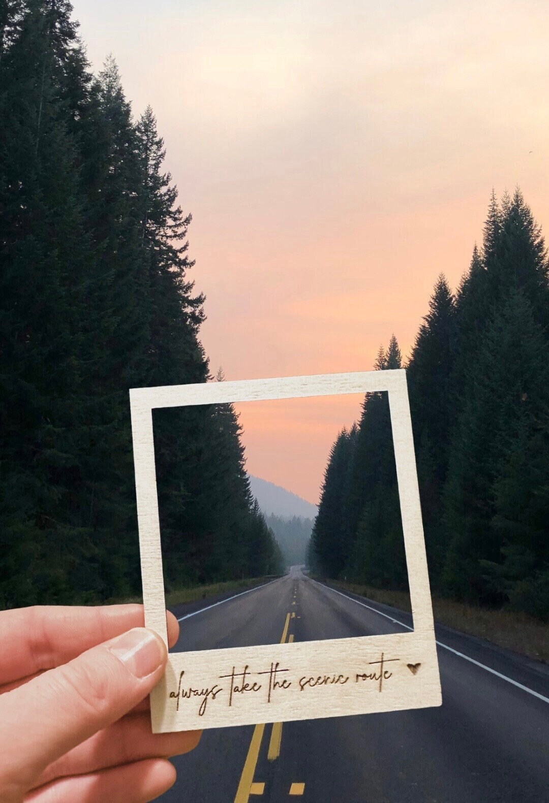 Instant Picture Frame Photo, Custom Handheld Photo Frame, Personalized ...