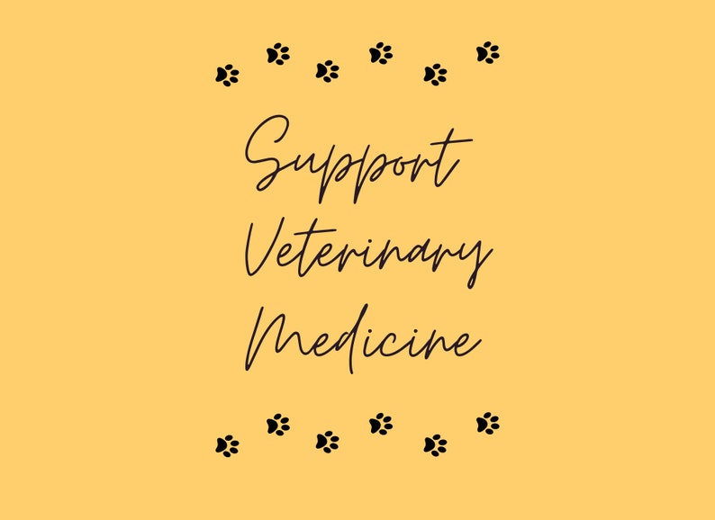 Support Veterinary Medicine PNG - Etsy