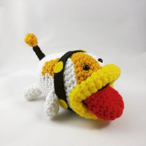 Poochy Amigurumi Crochet PATTERN- Yoshi's Woolly World - Etsy
