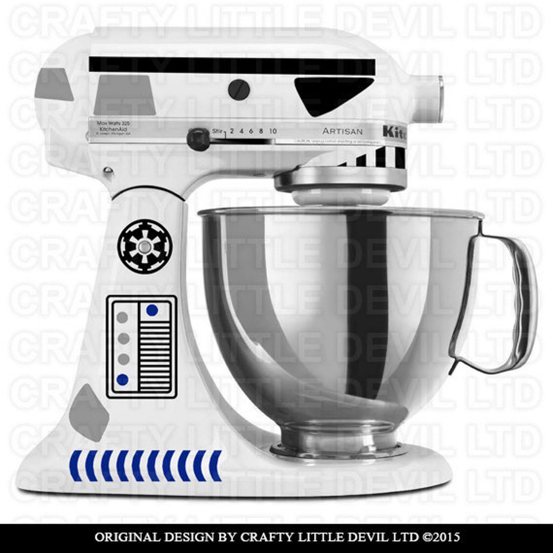 Star Wars Inspired Stormtrooper Mixer Decal Set - Etsy
