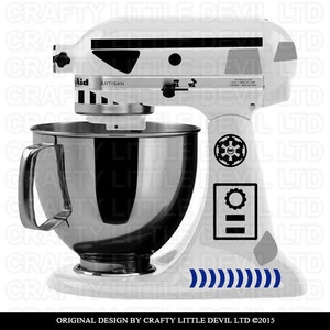 Star Wars Inspired Stormtrooper Mixer Decal Set - Etsy