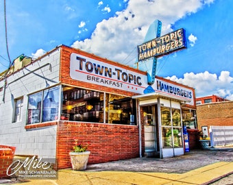 Kansas City Town Topic Hamburgers Diner Fine Art Photograph Cafe ...