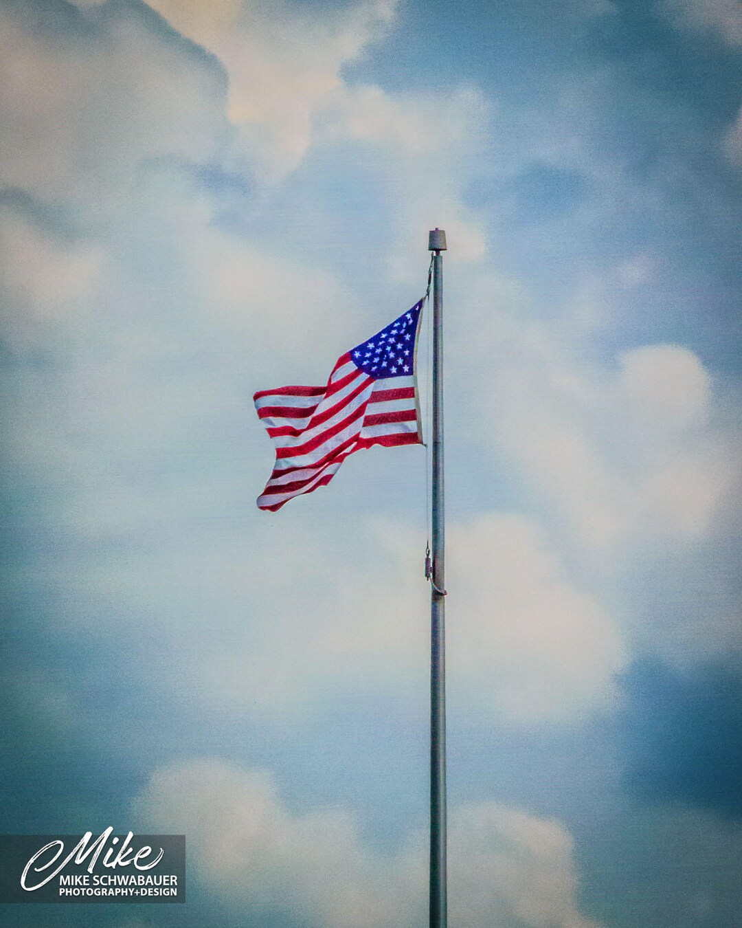 Dramatic Flag - Photograph - Etsy