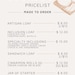 Sourdough Bakery Menu (digital Download) - Etsy