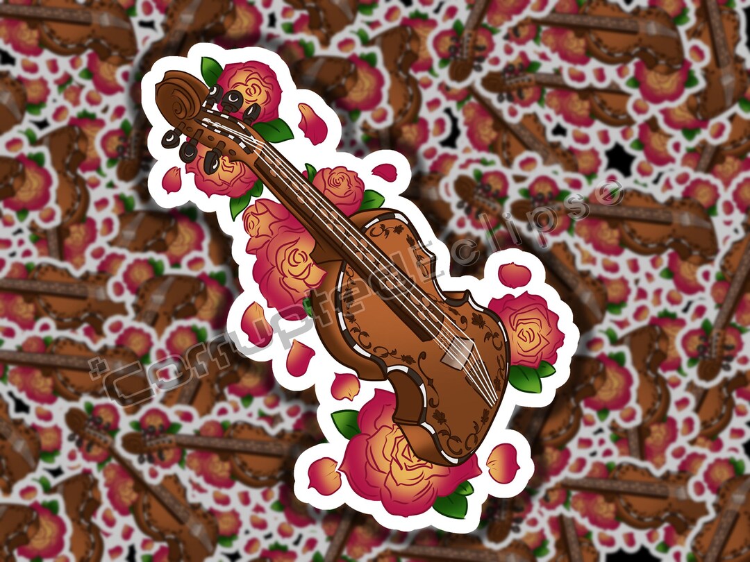 Bard, Dungeons and Dragons Class Sticker - Fiddle, Violin, Hardingfele ...