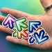 Dance Revolution Arrow Set 10 Stickers 2000's - Etsy