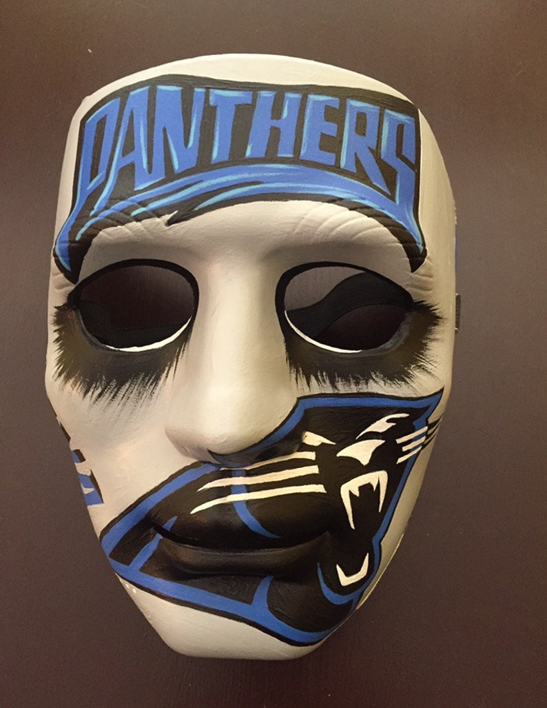 Carolina panthers Like Sports Face Mask Adult Size Wear to - Etsy