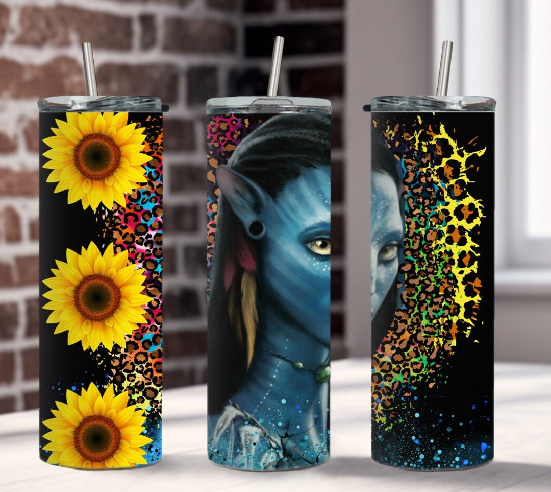PNG Digital File 20 Oz Tumbler Avatar Woman - Etsy