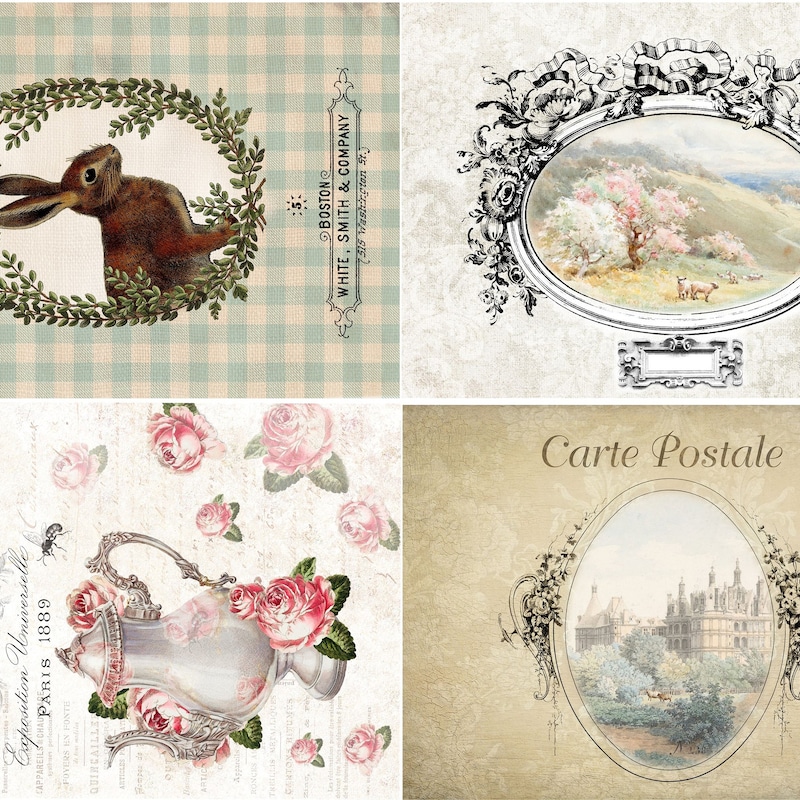 Roycycled Decoupage Paper - Etsy